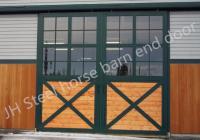 China Durable 10 Foot Horse Stall Fronts Interlocking Double Dutch Door Barn Door for sale