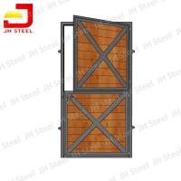 China Durable 10 Foot Horse Stall Fronts Interlocking Double Dutch Door Barn Door for sale