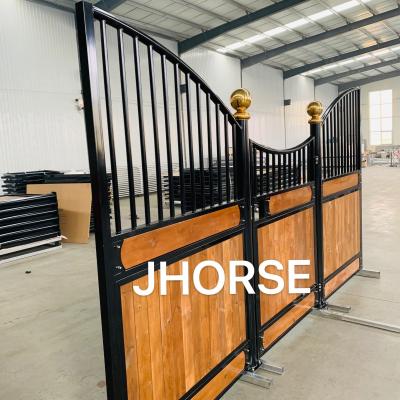 China Luxury European 2.2m Mesh Stall Fronts Black Powder Coating for sale