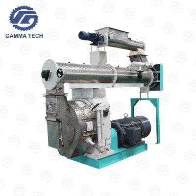 China 2 To 6tph Small Poultry Feed Pellet Machine Feed Plant Pellet Making Equipment for sale