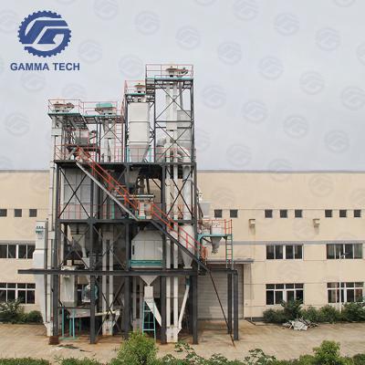 China 2tph To 4TPH Poultry Feed Production Line 5mm 6mm Small Farm Feed Mill for sale