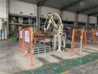China NSK Animal Feed Packaging Machine Case Palletizer Feed Mill Manpower for sale