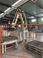 China 900bags/Hr Automatic Palletizer Machine  Robotic Palletizing Equipment For Feed Mill Bags for sale