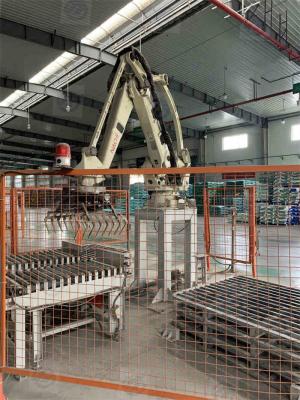 China 900bags/Hr Automatic Palletizer Machine  Robotic Palletizing Equipment For Feed Mill Bags for sale