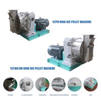 China 10 T/H Wood Ring Die Pellet Mill Organic Fertilizer Manure Biomass Sawdust Wood for sale