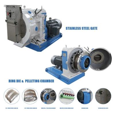 China Poultry Ring Die Pellet Mill Equipment Chicken Fish Cattle Sheep Animal Feed for sale