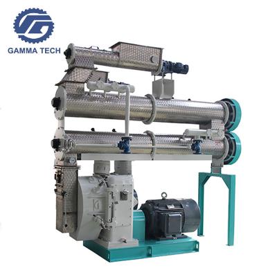 China Custom Poultry Feed Machine Complete Production Line 1-2 Tons Per Hour for sale
