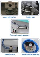China 1ton/ Batch Double Shaft Grinder Animal Feed Mixer Machine For Cattle Feed 2 Cbm for sale
