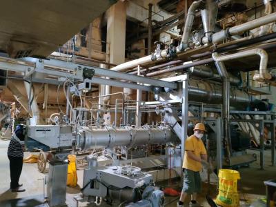 China 3t/H 6t/H Dry Type Fish Feed Extruder Machine Dog Cat Pet Food Extrusion Machine for sale