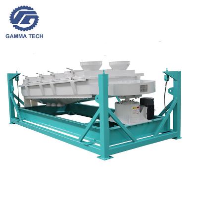 China 10tph 20tph Animal Feed Processing Machine SFJH Rotary Sifter for sale