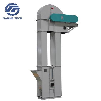 China 30tph Carbon Steel Vertical Bucket Conveyor Grain Elevator For Powder for sale