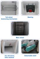 China 30tph Carbon Steel Vertical Bucket Conveyor Grain Elevator For Powder for sale