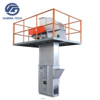 China 30tph Carbon Steel Vertical Bucket Conveyor Grain Elevator For Powder for sale