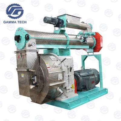 China 220KW SZLH Poultry Pellet Feed Plant  25TPH Chicken Feed Manufacturing Machine for sale