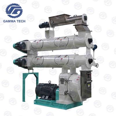 China 5 To 20TPH Animal Feed Pellet Machine 320mm Ring Die Poultry Farm Feed Mill for sale