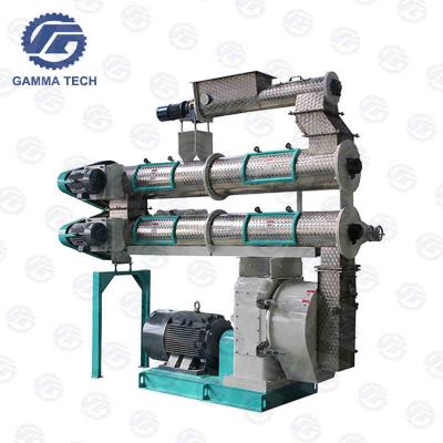 China SZLH678 25T/H Animal Pellet Feed Machine 220KW Automatic Pellet Making Machine for sale