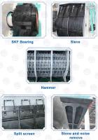 China 3.5mm Pulverizer Feed Hammer Mill Skf Bearing For Cattle Feed Raw Material for sale