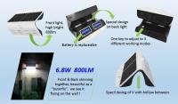 China IP65 Solar Powered LED Light Garden Wall Light Solar Landscape Pathway for sale