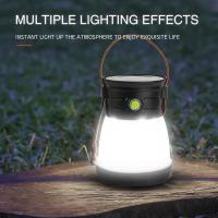 China 2 In 1 LED Camping Lantern φ10x13.5cm Portable Led Camping Lantern New Camping Searchlight Multi-Purpose for sale