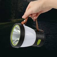 China 2 In 1 LED Camping Lantern φ10x13.5cm Portable Led Camping Lantern New Camping Searchlight Multi-Purpose for sale