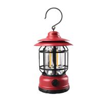 China Outdoor Portable LED Camping Lantern 110x110x184mm White For Party Festival for sale