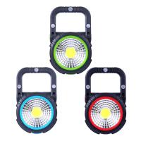 China Battery Portable LED Work Lights Cordless Mini Collapsible COB 8.3x8x3cm ABS 2W COB Ultra Bright for sale