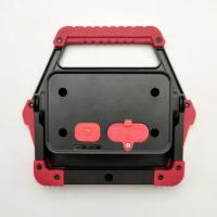 China 10W Rechargeable COB Waterproof Portable LED Work Light 17.3x3.5x15.6cm ABS Silicone for sale