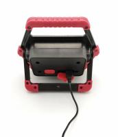 China 10W Rechargeable COB Waterproof Portable LED Work Light 17.3x3.5x15.6cm ABS Silicone for sale