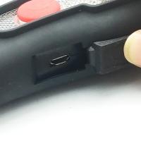 China Handheld Rechargeable LED Work Light Camping Inspection LED Flashlight 45x30x190mm for sale