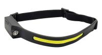 China 350lm Rechargeable COB LED Headlamp With Gesture Wave Sensor 3W Spot Illumination Camping Climbing Hiking for sale