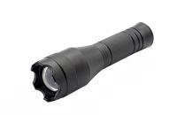 China Mini LED Flashlight Torch Aluminum 3W XPE 1XAA Batteries Zoom Adjustable 200lm for sale