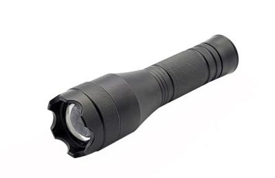 China Mini LED Flashlight Torch Aluminum 3W XPE 1XAA Batteries Zoom Adjustable 200lm for sale
