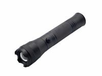 China Aluminum Zoom Adjustable 104g 3.5x15.6(16.7)Cm Flash Light Torch IPX5 Switch On Body for sale