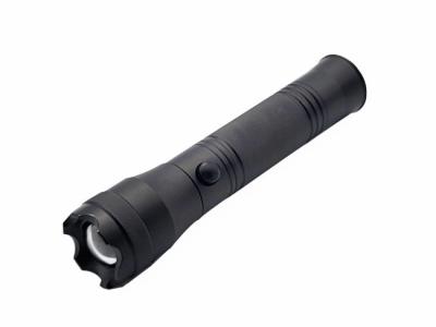 China Aluminum Zoom Adjustable 104g 3.5x15.6(16.7)Cm Flash Light Torch IPX5 Switch On Body for sale