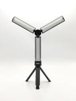 China Rechargeable Camping Lantern 3 Panels Lantern With Tripod φ4.0x H18.6cm ABS + PS +PC for sale