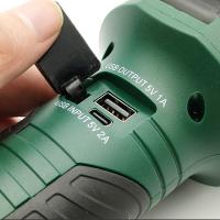 China Rechargeable LED Camping Lantern 3 Leaves SMD Panels Flood Beam LED Work Light Foldable Magnet Handheld for sale