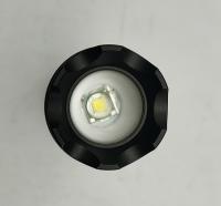 China Aluminum Zoom Adjustable 104g 3.5x15.6(16.7)Cm Flash Light Torch IPX5 Switch On Body for sale