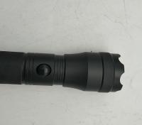 China Aluminum Zoom Adjustable 104g 3.5x15.6(16.7)Cm Flash Light Torch IPX5 Switch On Body for sale