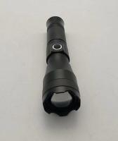 China 10W LED Flashlight Aluminum P50 18650 Lithium Battery 4.3x16.6(18.4)Cm 800lm Rechargeable LED Flashlight Torch for sale