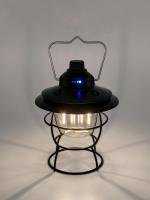 China 5V 1A LED Portable Retro Camping Lamp With Carrying Handle Garden ABS Handle for sale