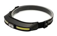 China High Power cOB headlight Rechargeable 3W 2pcs XPE LED COB-XPE-COB Red-XPE Flash-COB Red SOS for sale