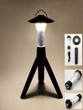 China 100lm 60lm Mini Rechargeable LED Lantern With Tripod 86x86x250mm for sale