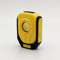 China Rechargeable Portable LED Work Lights With Hook 7.3x3.8x9.5cm Yellow OEM Color for sale