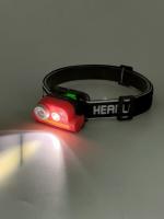 China Plastic Battery COB LED Head Lamp Rechargeable With Gesture Wave Sensor for sale