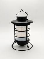 China Rechargeable Retro Luxury Camping Led Camping Lights For Tents ABS+PC+Metal  φ17x23.8cm 710g for sale