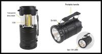 China ABS Battery Camping Lantern 3pc LED Pop Up Light 8.7x8.7x14.5(20.5)Cm Top Magnet Hook Outdoor Survival Kits for sale