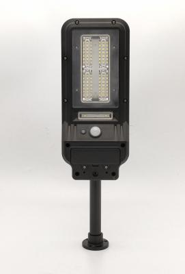 China ABS Solar Powered LED Street Lights 4 COB Solar Sensor Flood Light PS 2pcs Lithium 18650 1200mAh for sale
