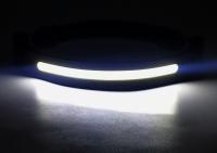 China Bluetooth COB LED Headlamp 25x3x1.5cm 106G Silicone ABS Lithium 102540 1200MAh for sale