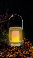China 112x95x128mm Small Camping Lantern Plastic Outdoor Candle Lanterns 200g 33pcs SMD2835 LEDs Pure White for sale