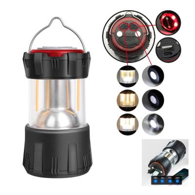 China Mini 2 In 1 LED Camping Lantern 65x118mm Rechargeable Camping Lights for sale